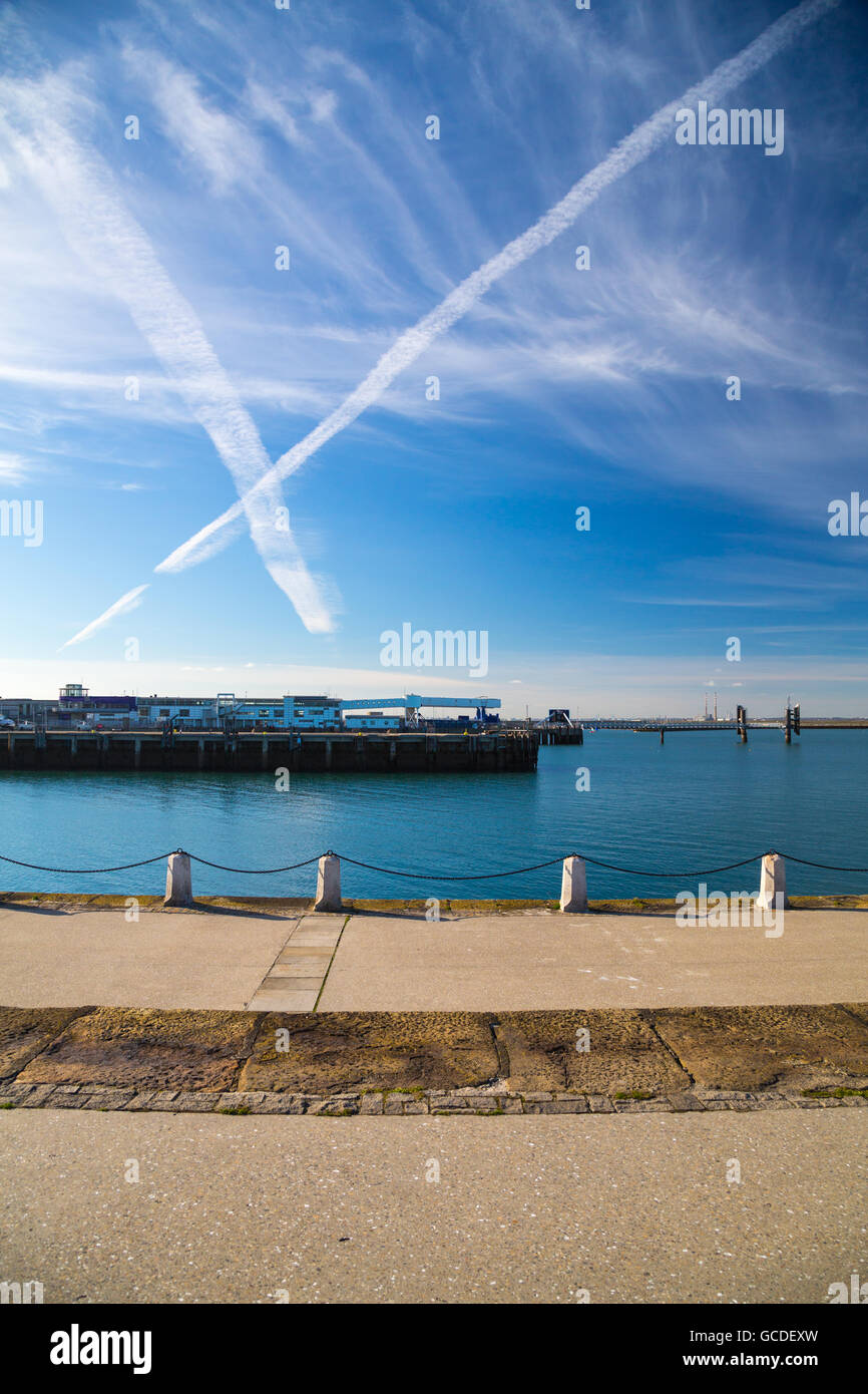 Dun Laoghaire Harbour's East Pier Dublin, Ireland Stock Photo - Alamy