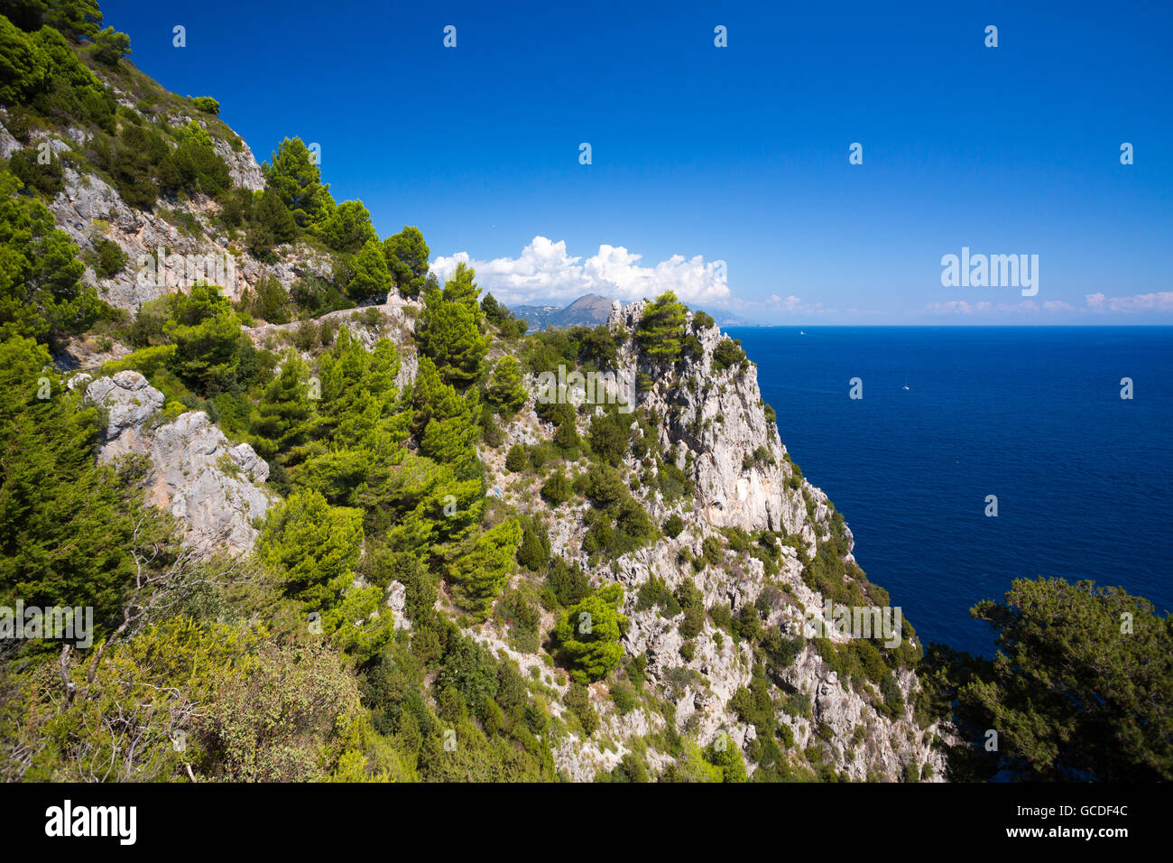 The Isle of Capri in Italy Stock Photo - Alamy