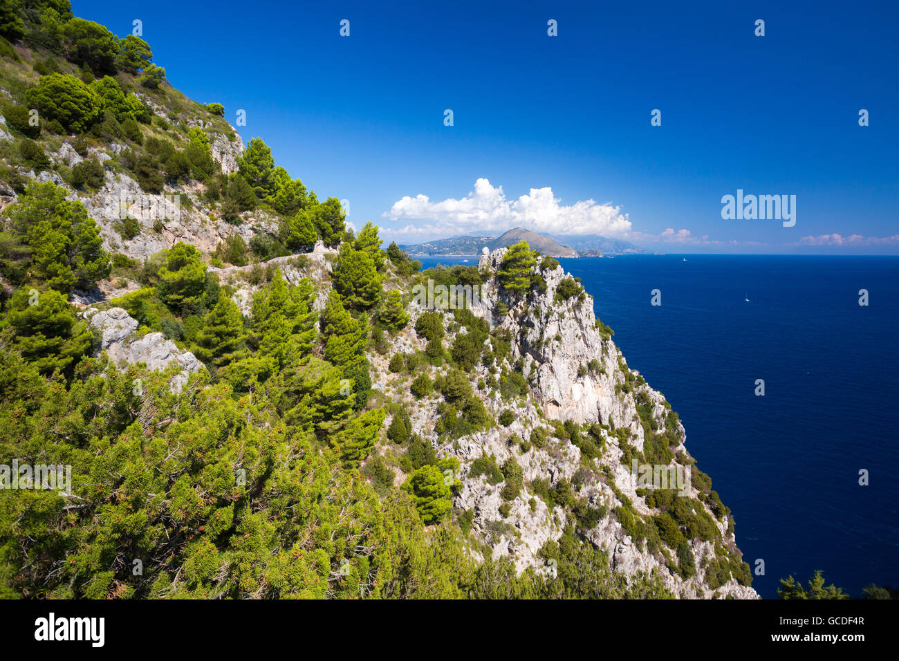 The Isle of Capri in Italy Stock Photo - Alamy