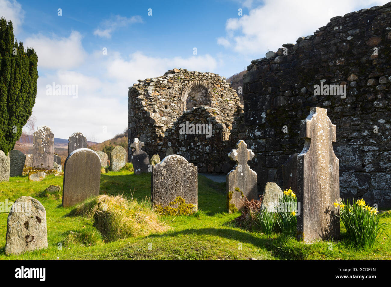The Monastic City in Glendalough, Co. Wicklow Stock Photo - Alamy