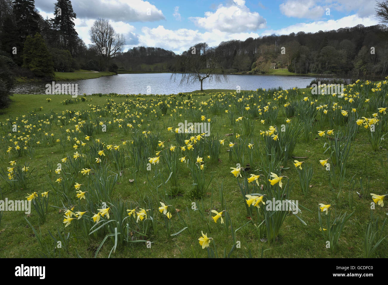 Spring weather April 4th Stock Photo - Alamy