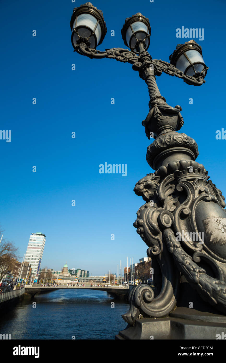 O'Connell Bridge in Dublin City, Ireland Stock Photo - Alamy