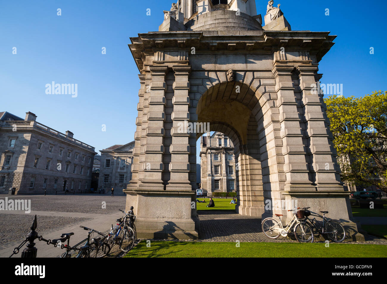 Trinity college campanile in hi-res stock photography and images - Alamy