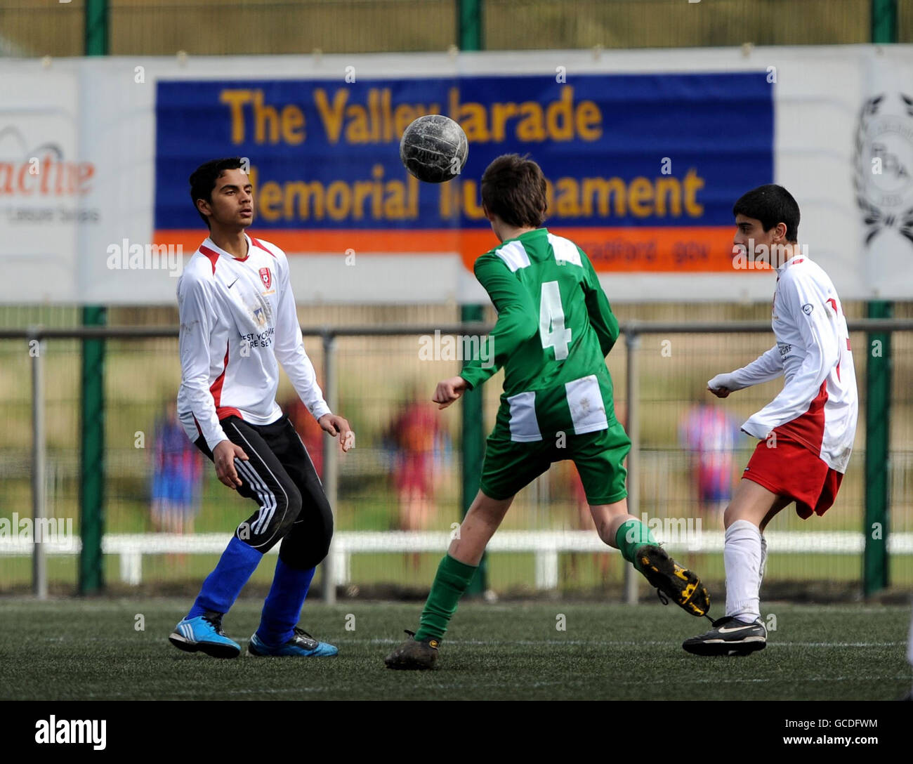 BD3 United (left) versus Bradford United (right) in The Valley Parade ...