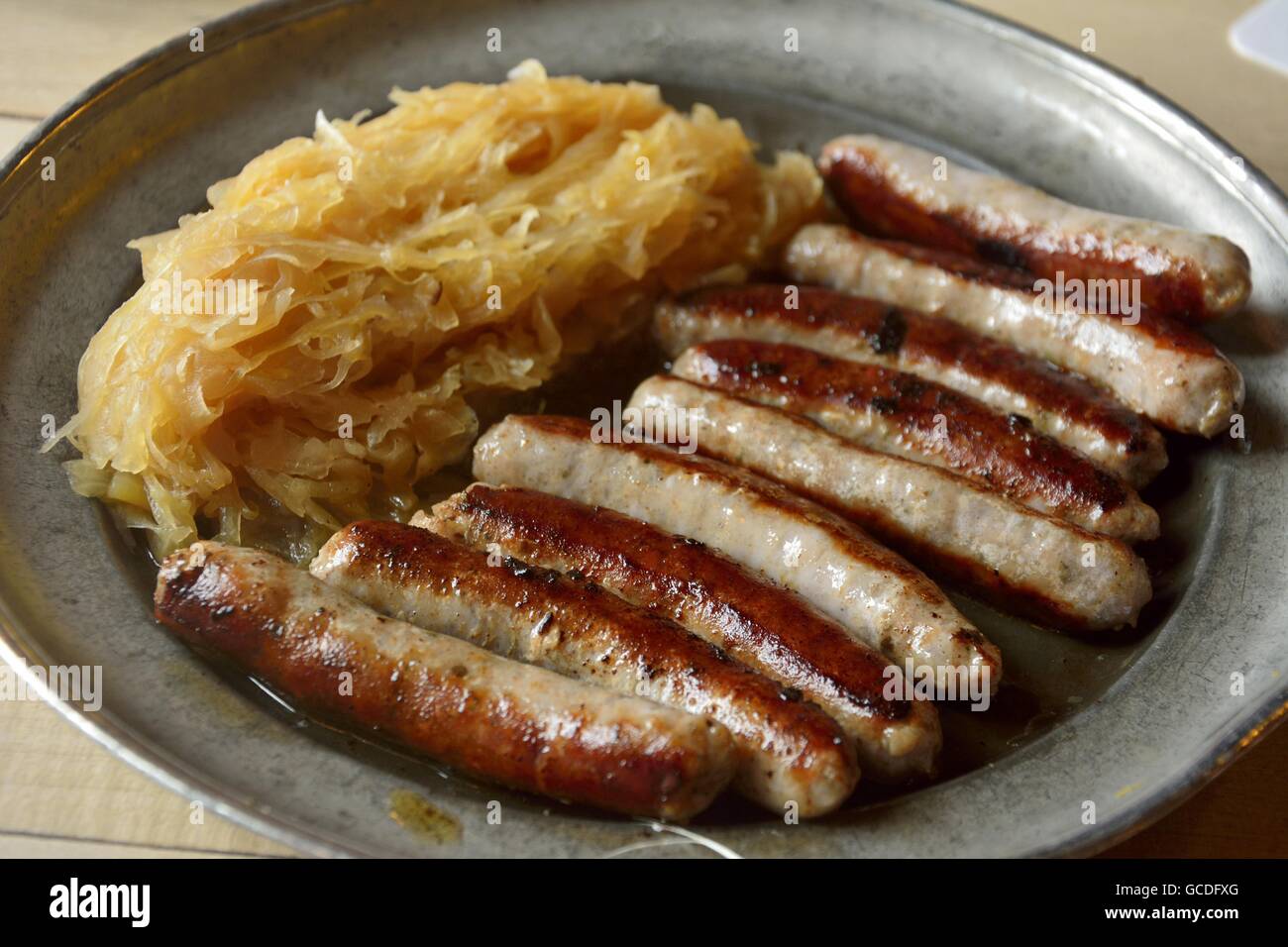Nuremberg Grilled Sausage High Resolution Stock Photography and Images ...