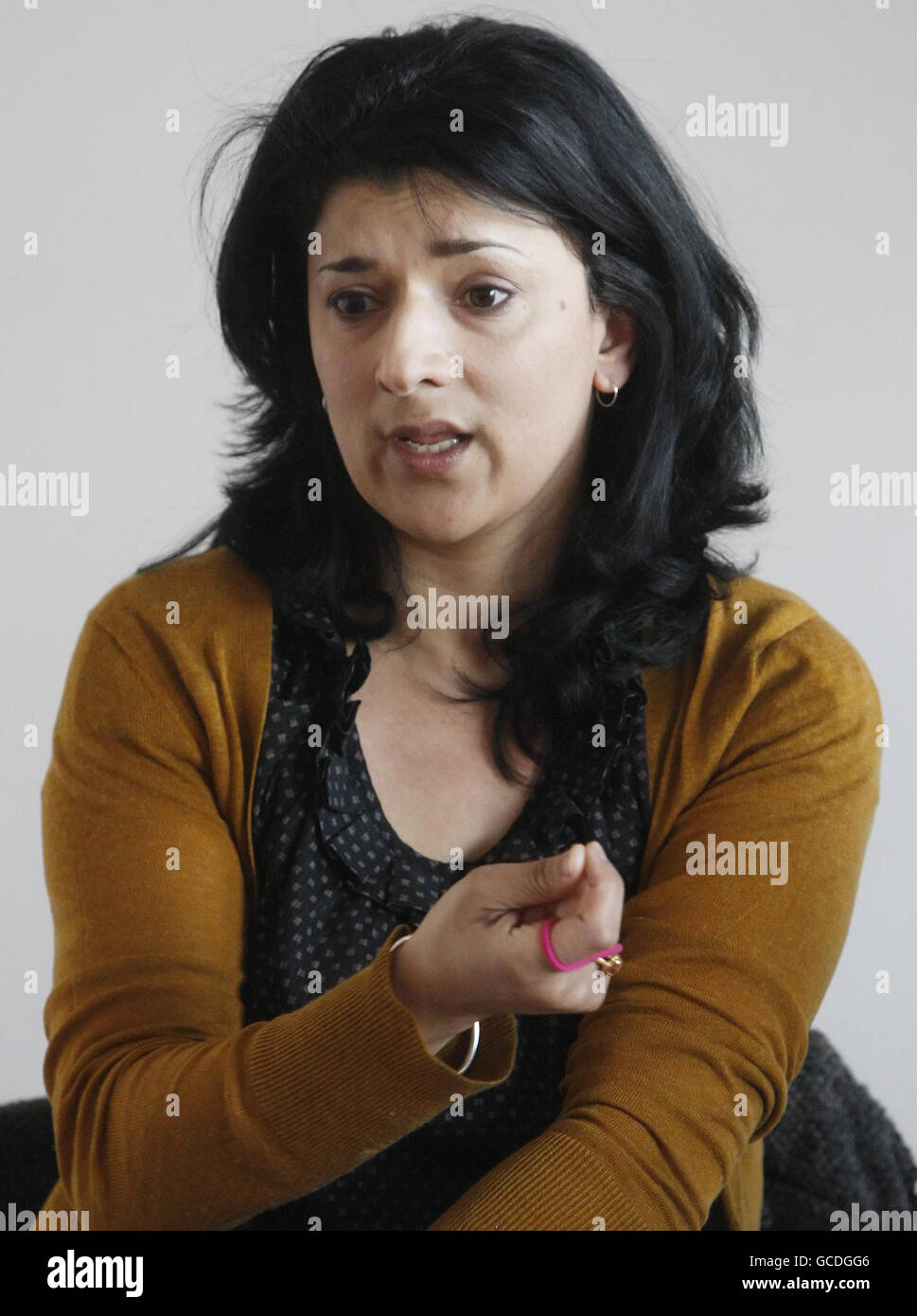 Robina Qureshi, director of Positive Action in Housing, during a Press ...