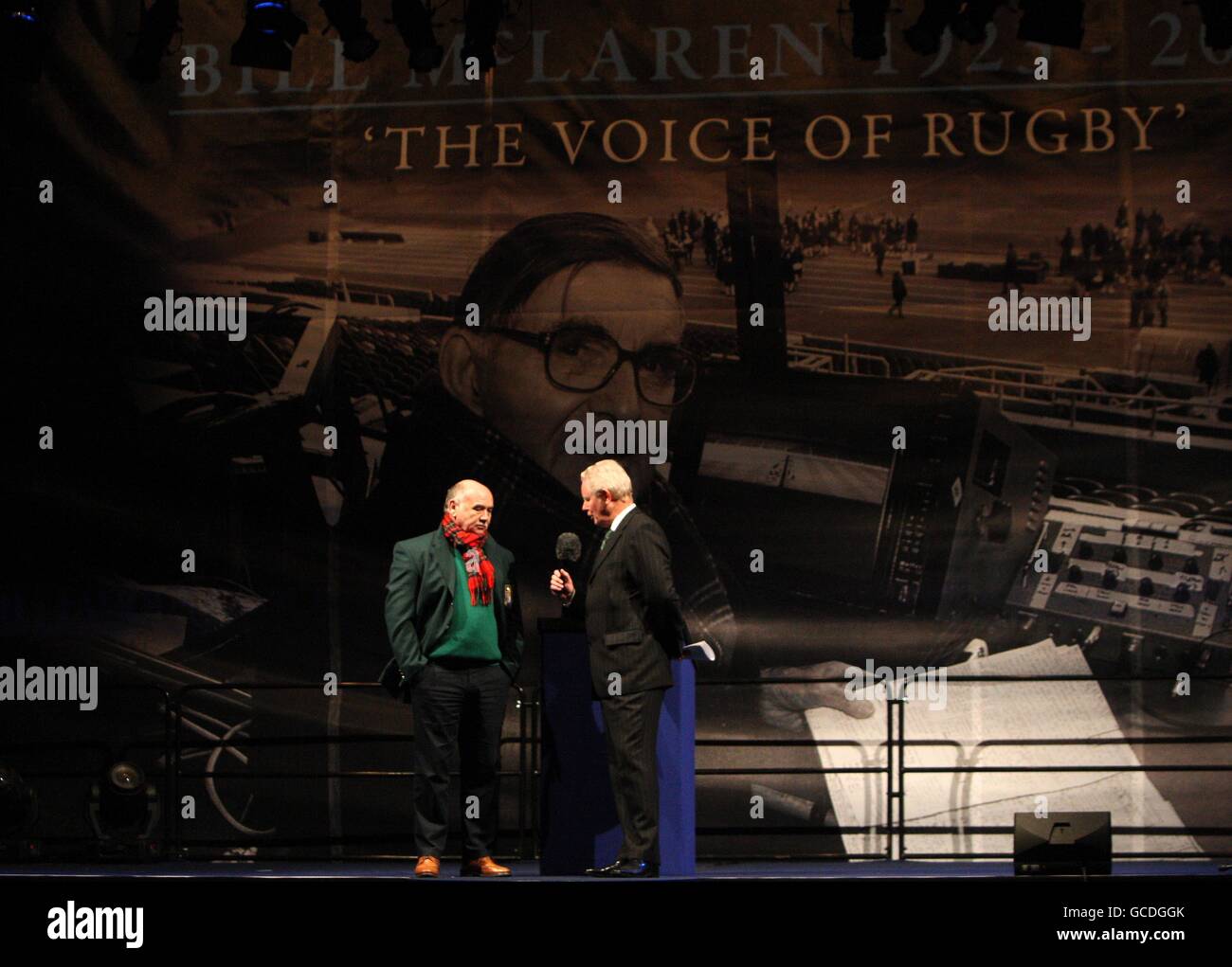 Rugby Union - Bill Mclaren Tribute Night - Murrayfield. Dougie Donnelly ...