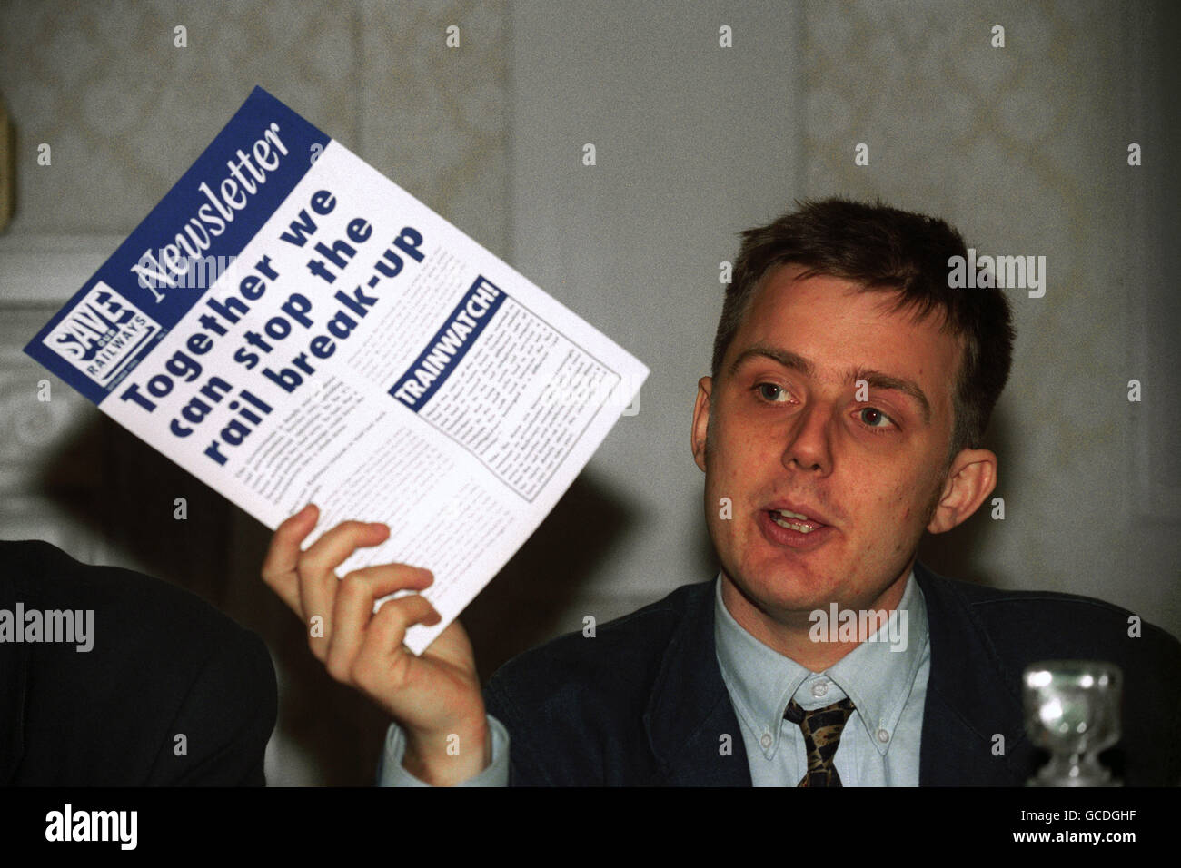 Jonathon Bray, the co-ordinator of the pressure group Save Our Railways ...