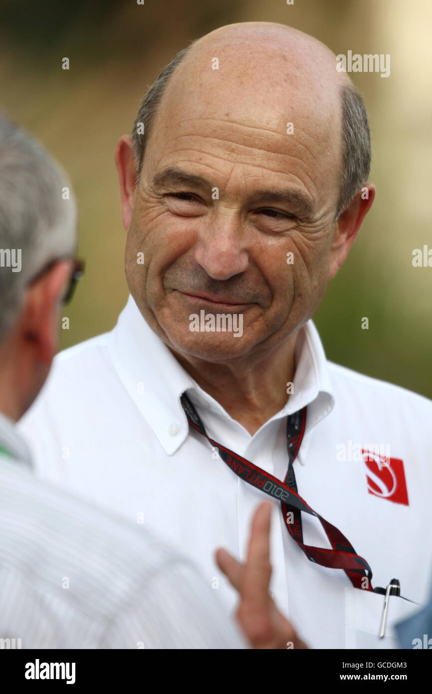 Sauber team boss Peter Sauber during the Paddock Day at the Bahrain ...