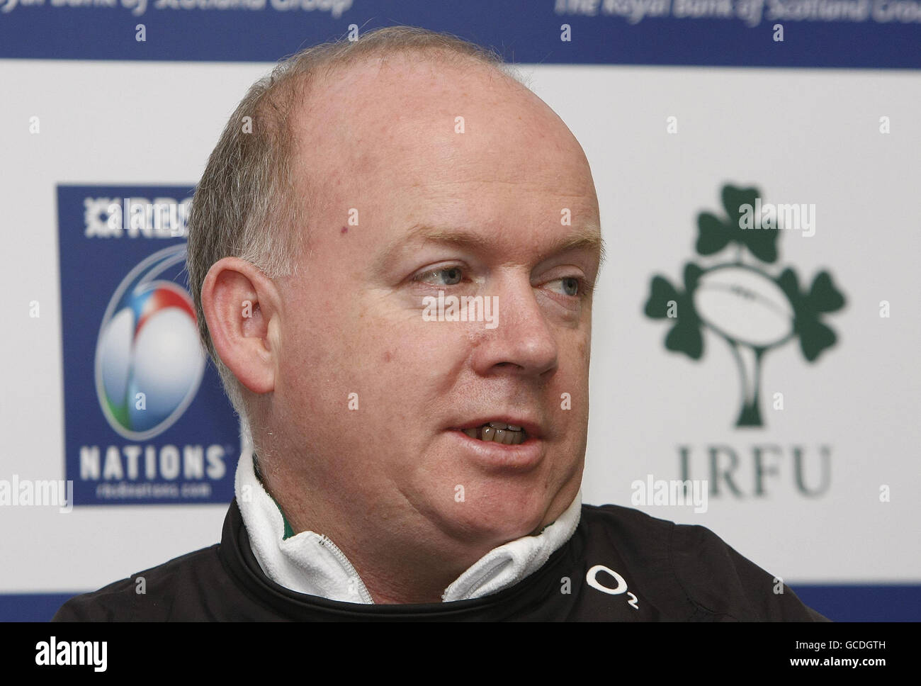 Rugby Union - Ireland Captain's Run - Croke Park. Ireland Coach Declan ...