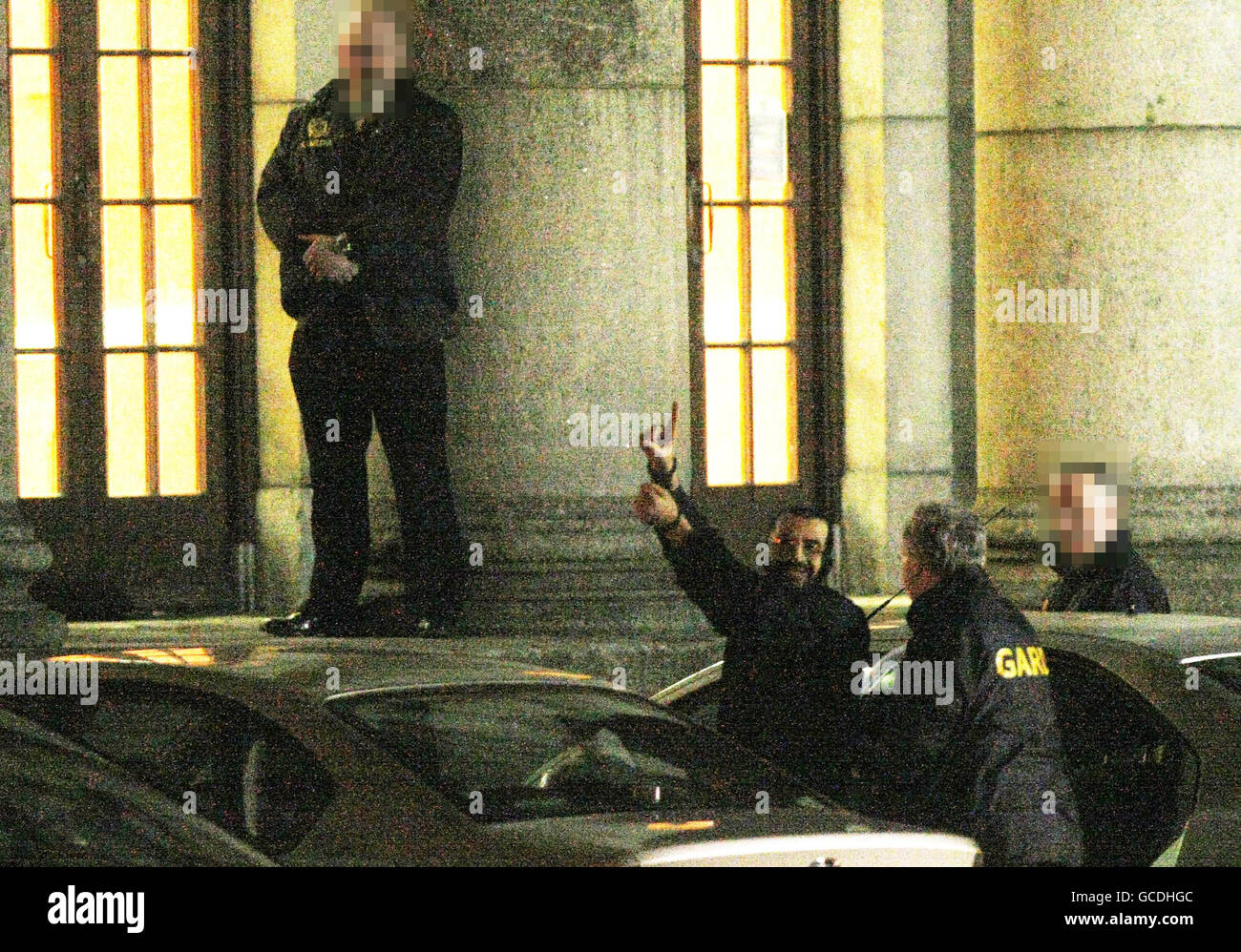 Cartoonist death plot Stock Photo - Alamy