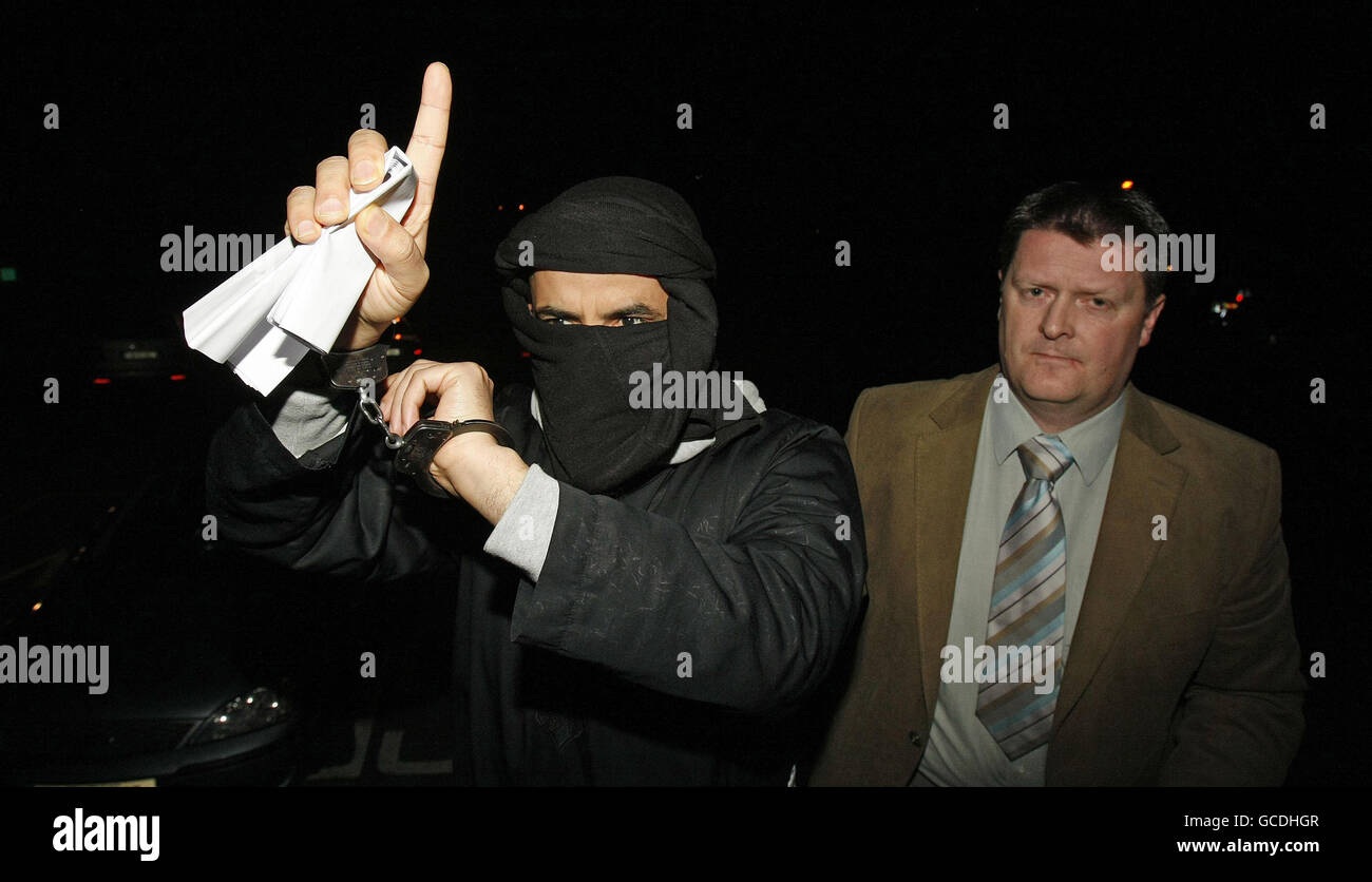 Algerian national Ali Charafe Damache, 44, (left) of John Collins House ...