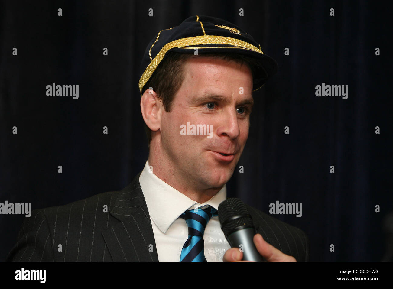 Scotlands chris paterson with his 100th cap hi-res stock photography ...