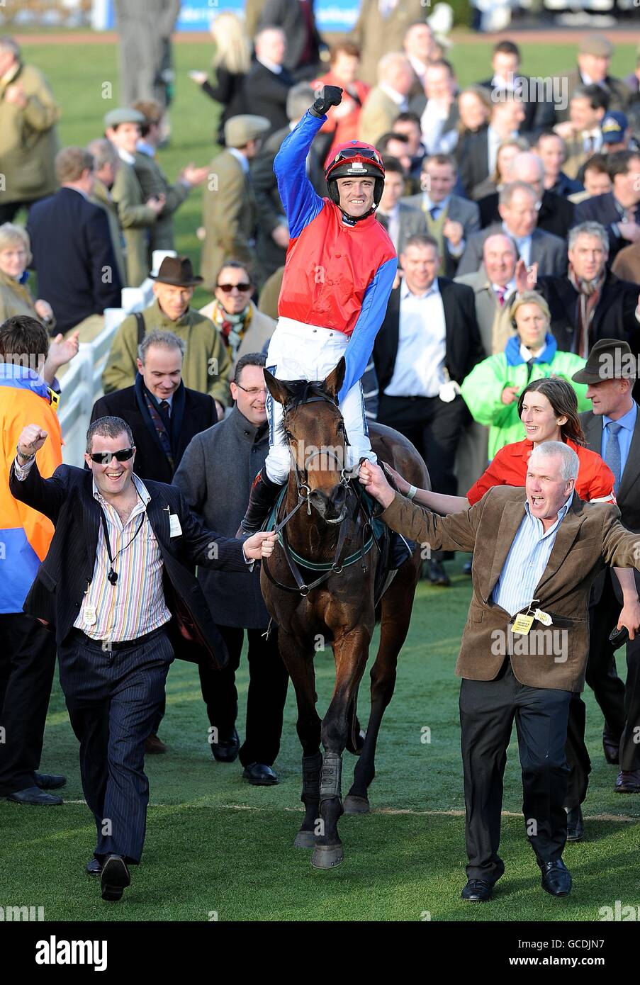 Horse Racing - 2010 Cheltenham Festival - Day One. Jockey Ruby Walsh ...