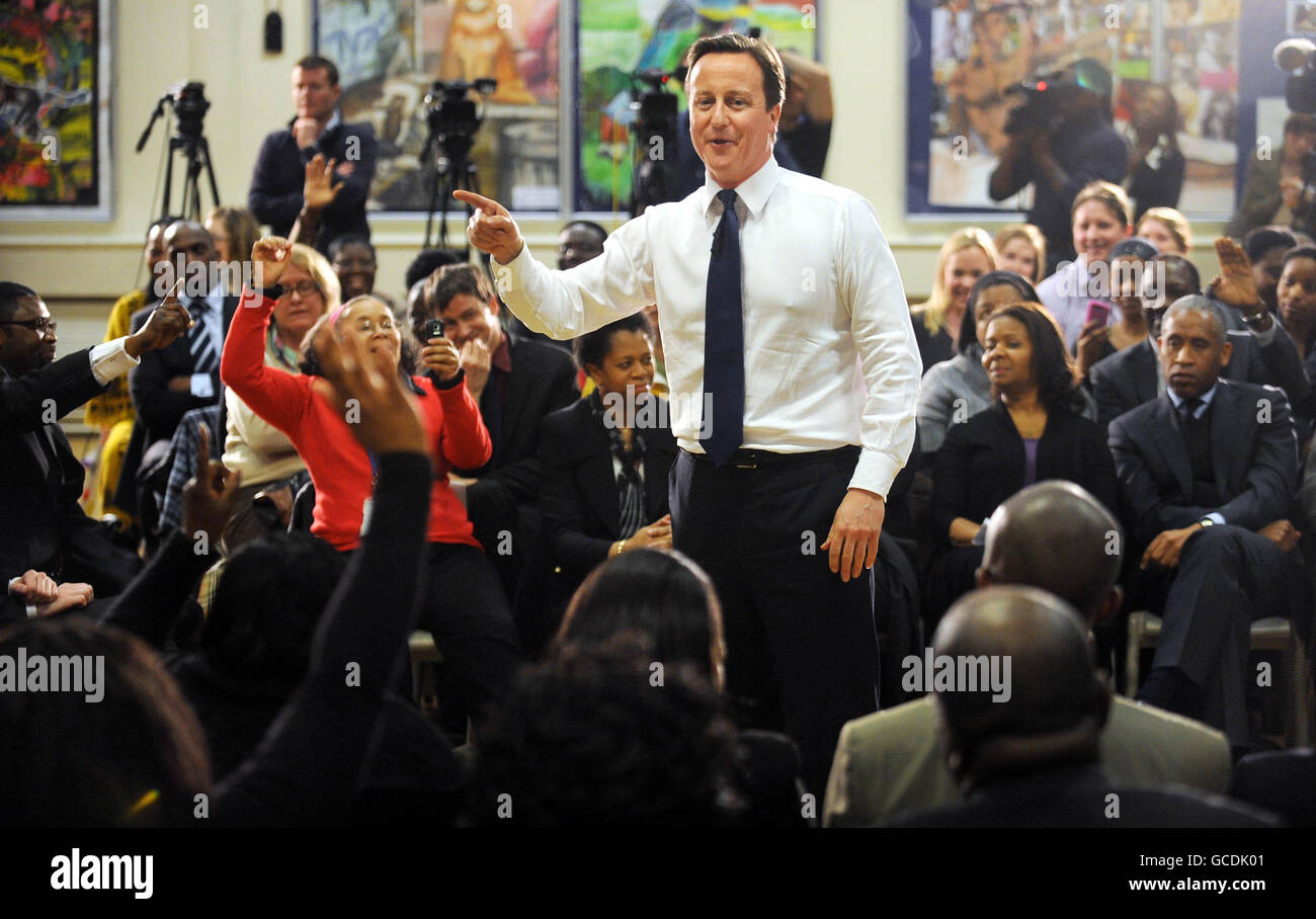 David Cameron in Peckham Stock Photo - Alamy