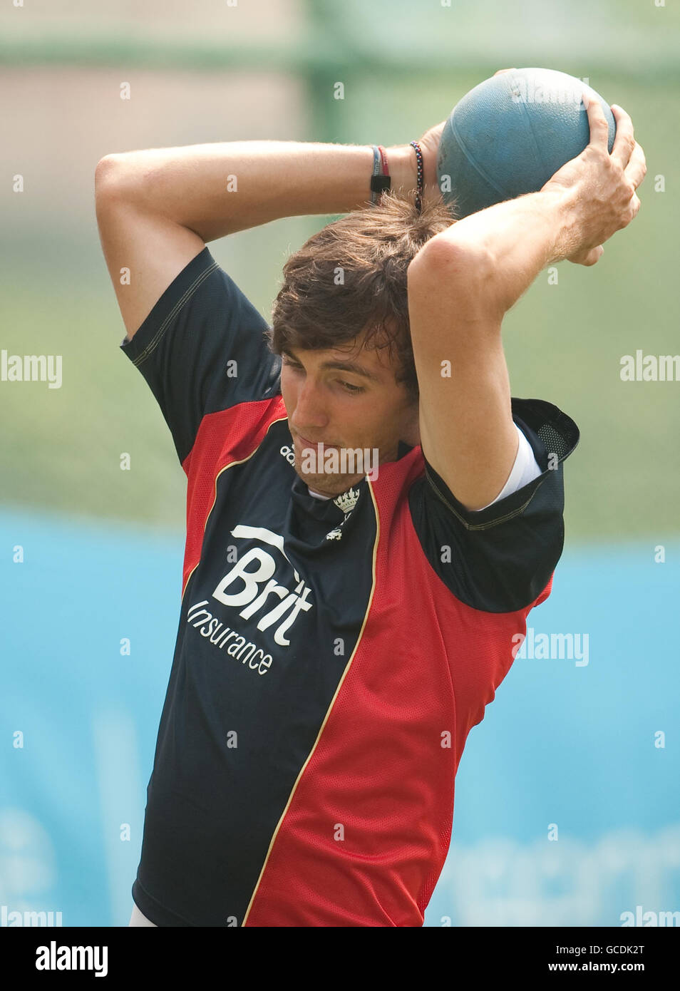 England's Steven Finn during a nets session at Shere Bangla National ...