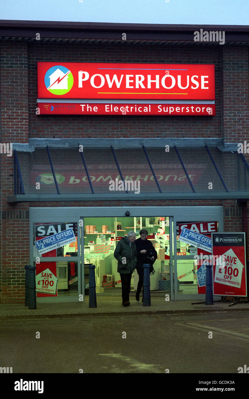 POWERHOUSE STORES TO CLOSE Stock Photo - Alamy