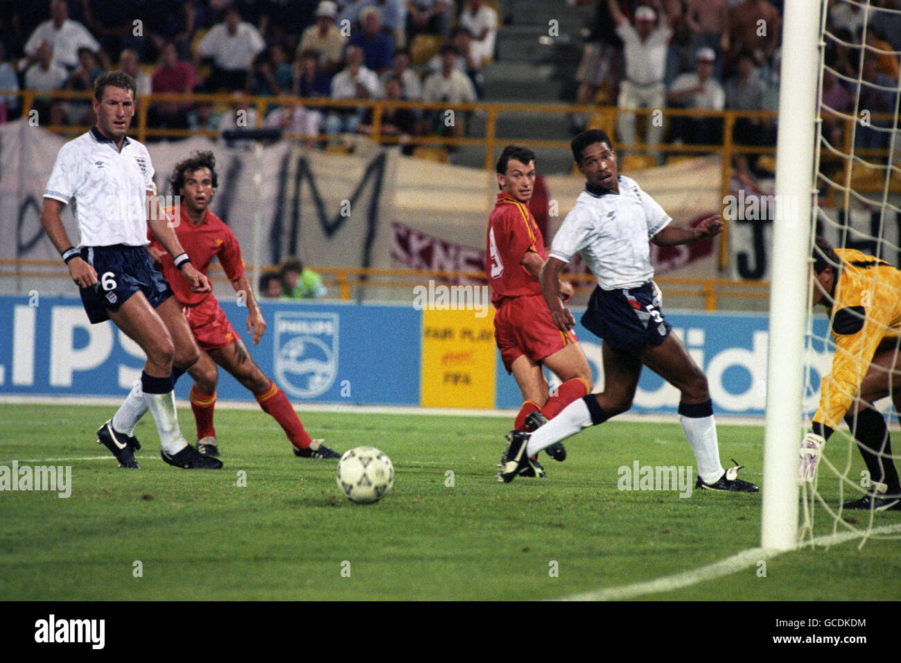 Soccer - FIFA World Cup Italia 90 - Second Round - England v Belgium ...
