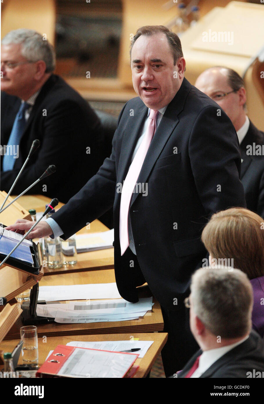 First Ministers Question Time Stock Photo - Alamy