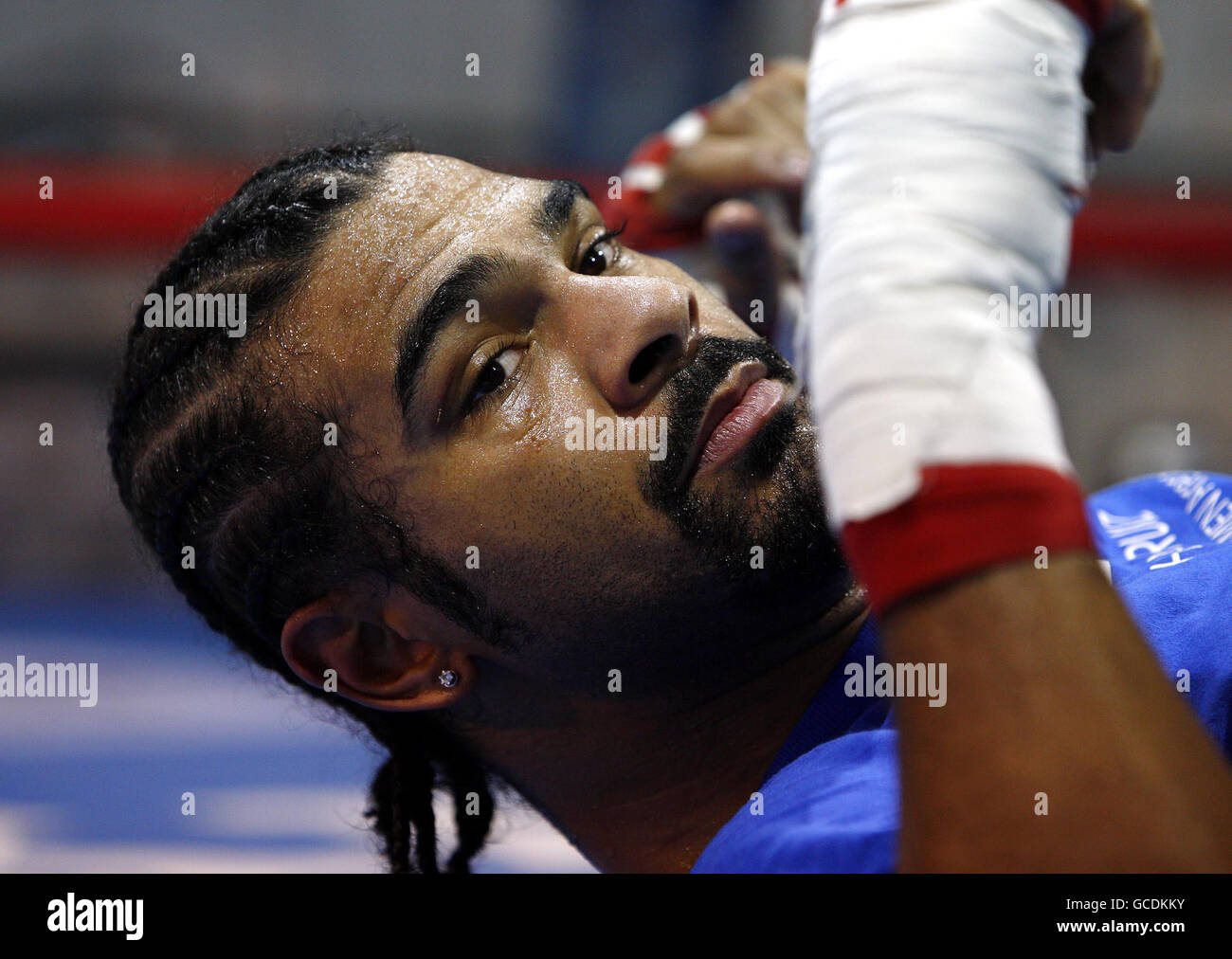 Boxing - David Haye Media Work Out - London Stock Photo - Alamy
