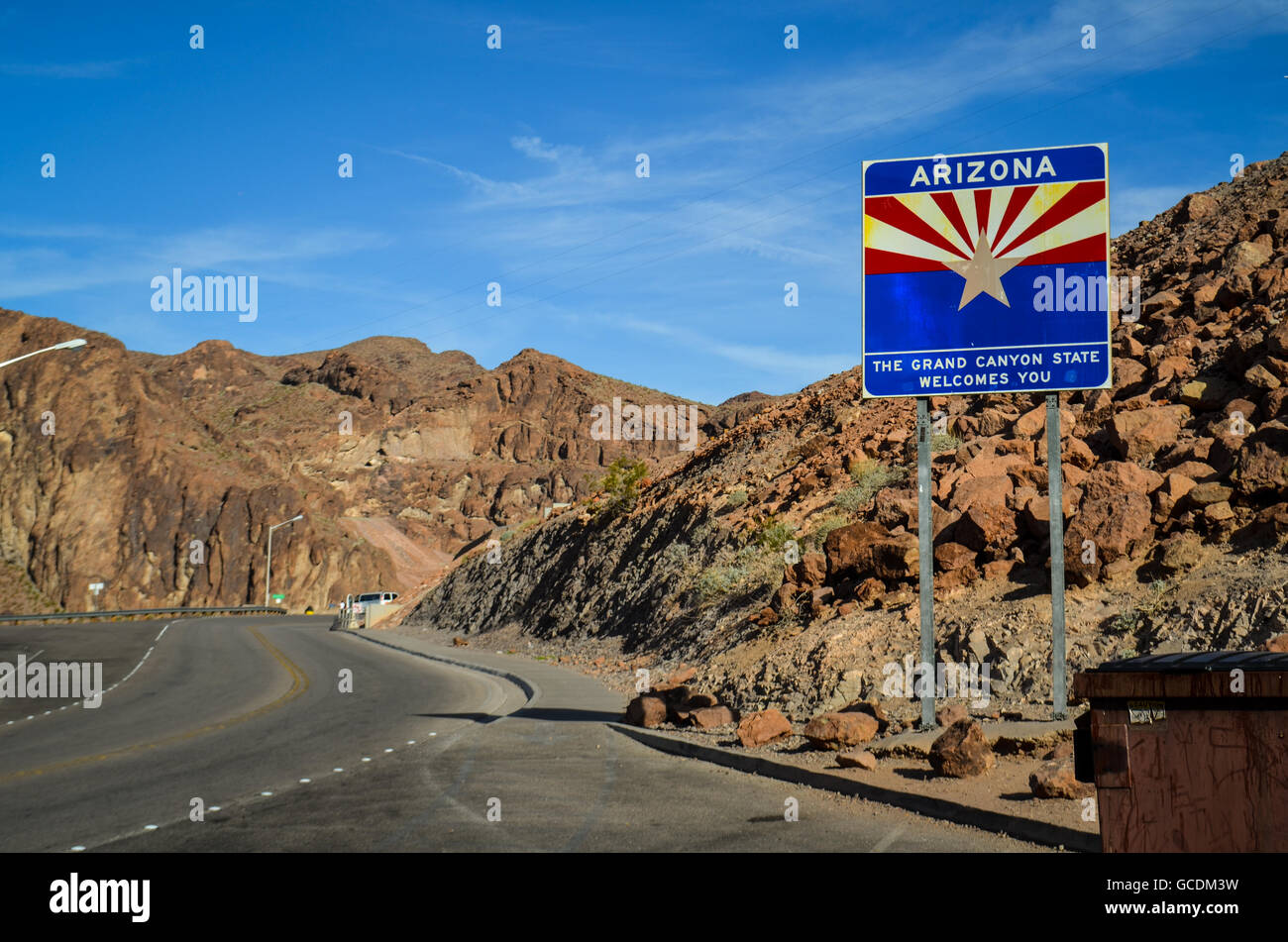 Arizona State sign Stock Photo - Alamy