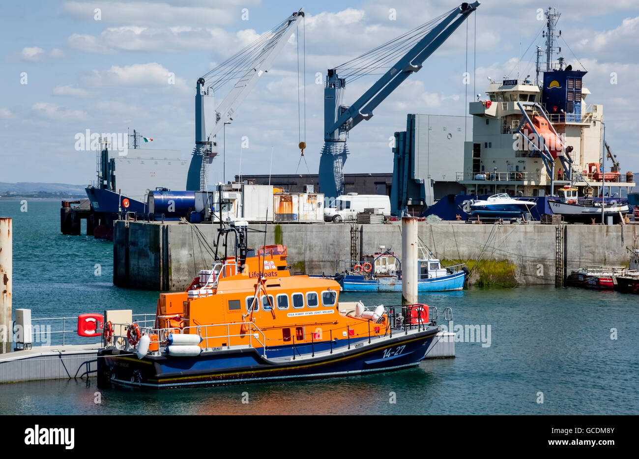 Fenit harbor hi-res stock photography and images - Alamy