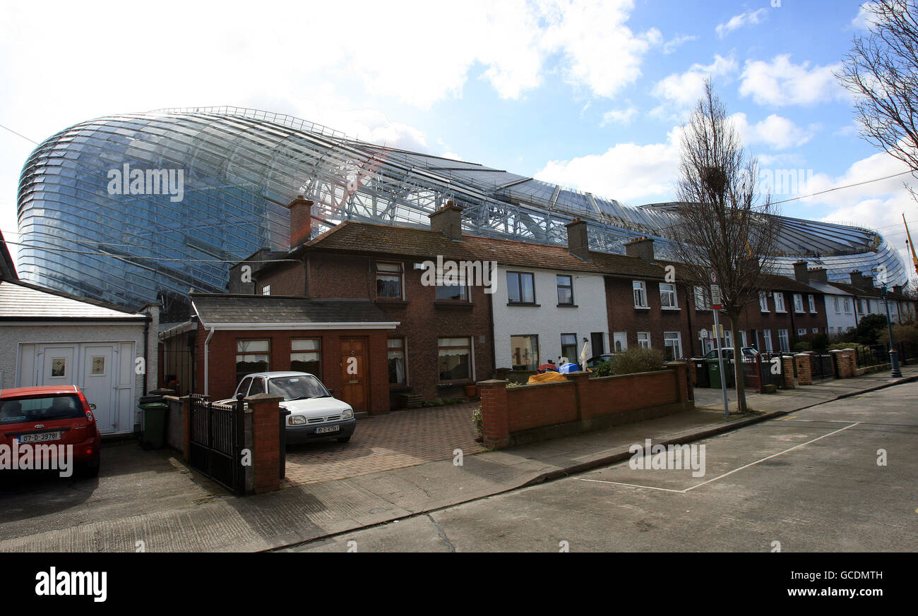 Stadium Feature - Aviva Stadium General View - Lansdowne Road - Dublin ...