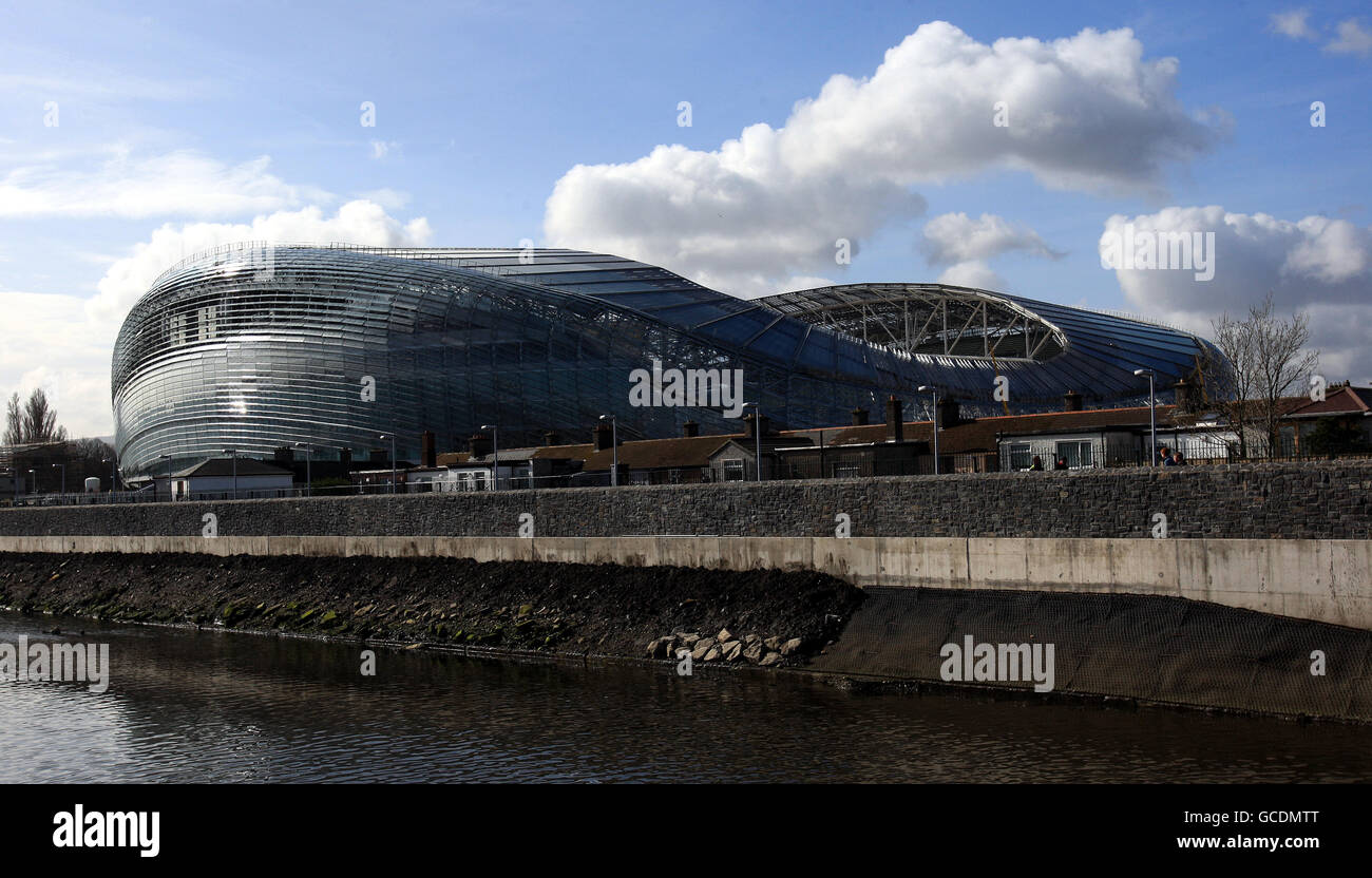 Stadium Feature - Aviva Stadium General View - Lansdowne Road - Dublin ...