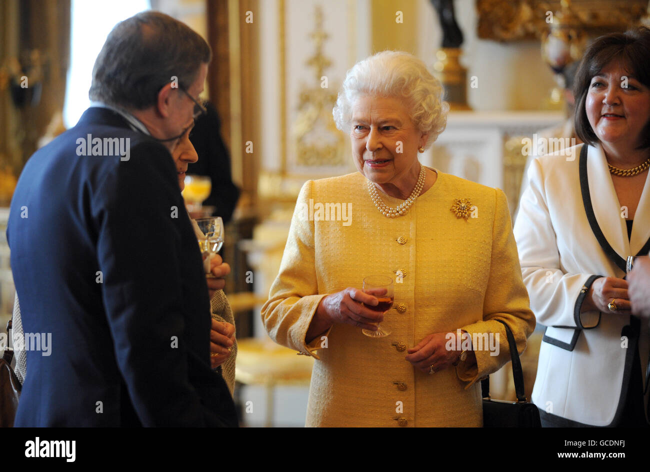 Civil Service Commissioners reception at Buckingham Palace Stock Photo ...