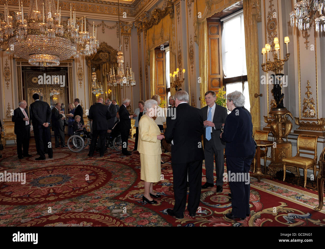 Civil Service Commissioners reception at Buckingham Palace Stock Photo ...