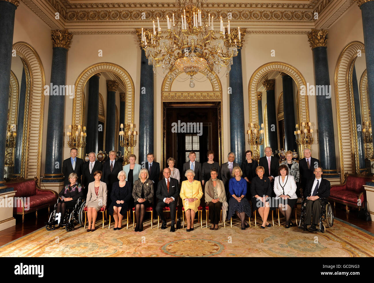 Civil Service Commissioners reception at Buckingham Palace Stock Photo ...