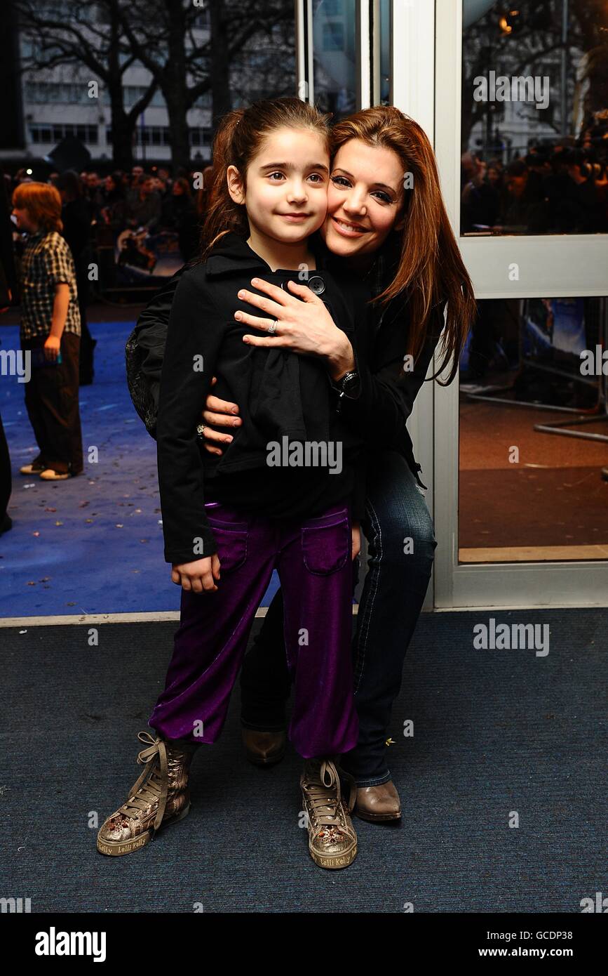 Dr Linda Papadopoulos with her daughter Jessica arriving for the world ...