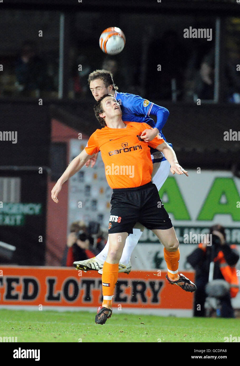 Soccer rangers full length mangsm hi-res stock photography and images ...