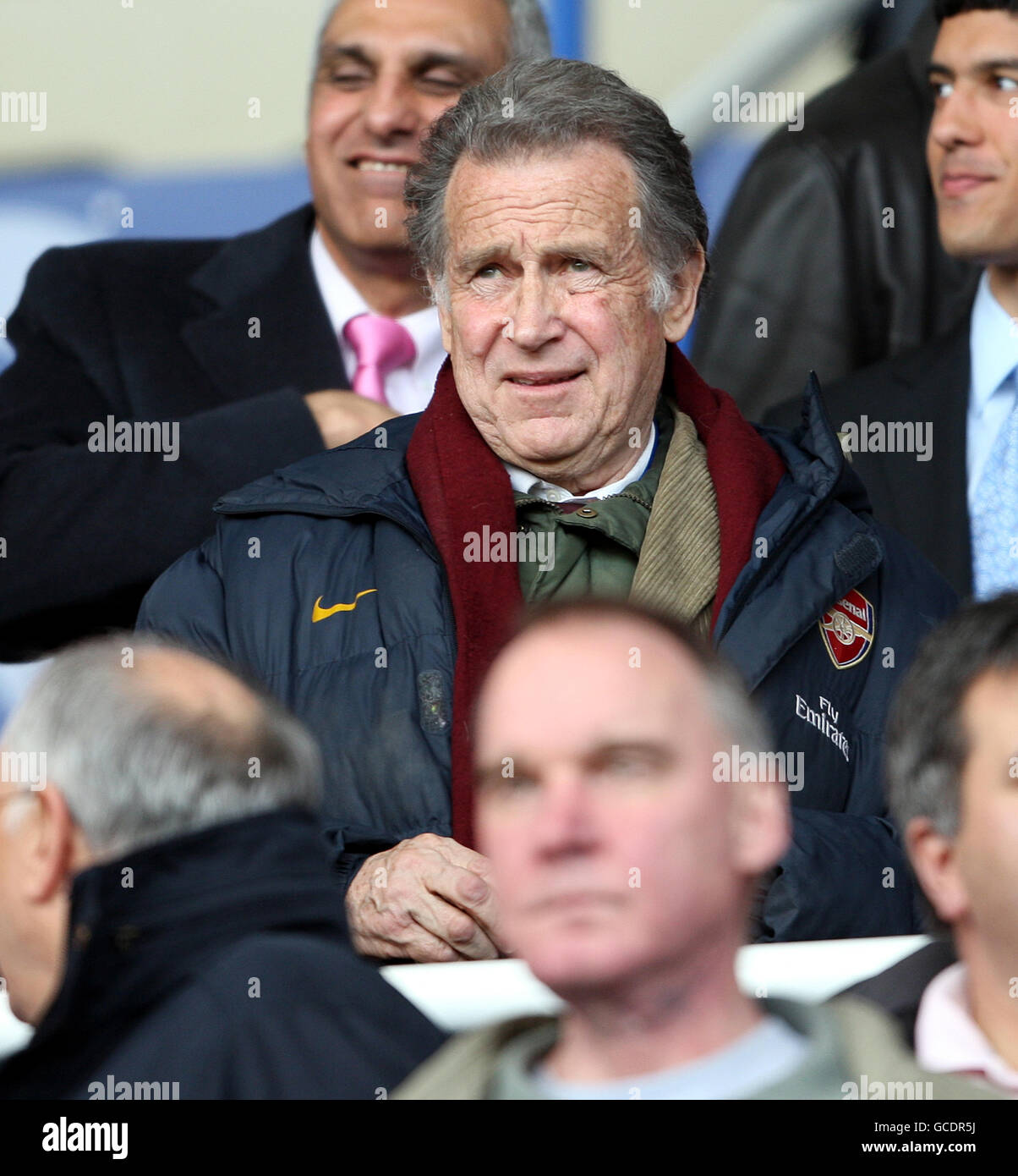 Arsenal director richard carr in the stands hi-res stock photography ...