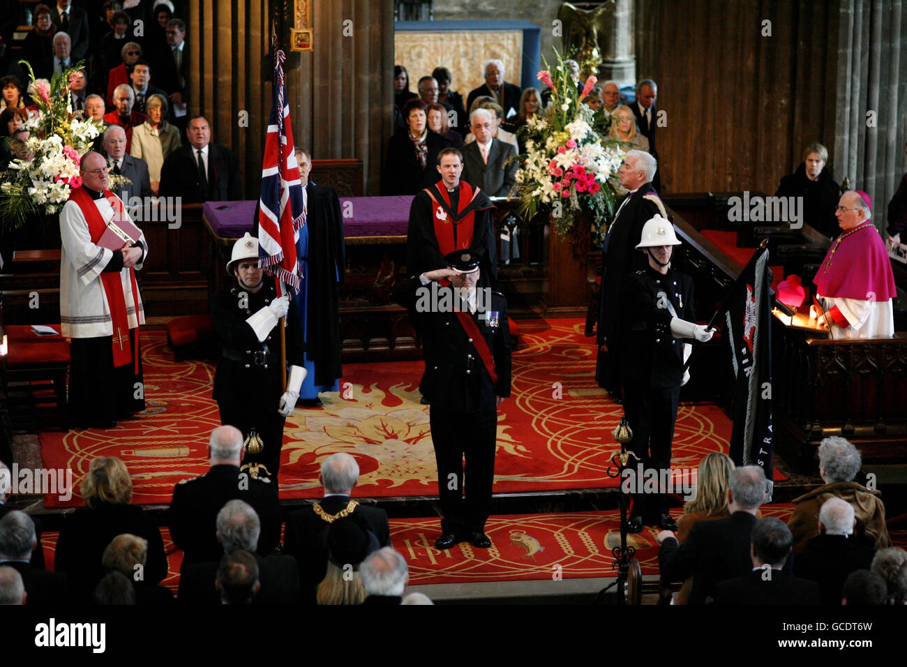 The memorial service at Glasgow Cathedral to commemorate the 50th ...