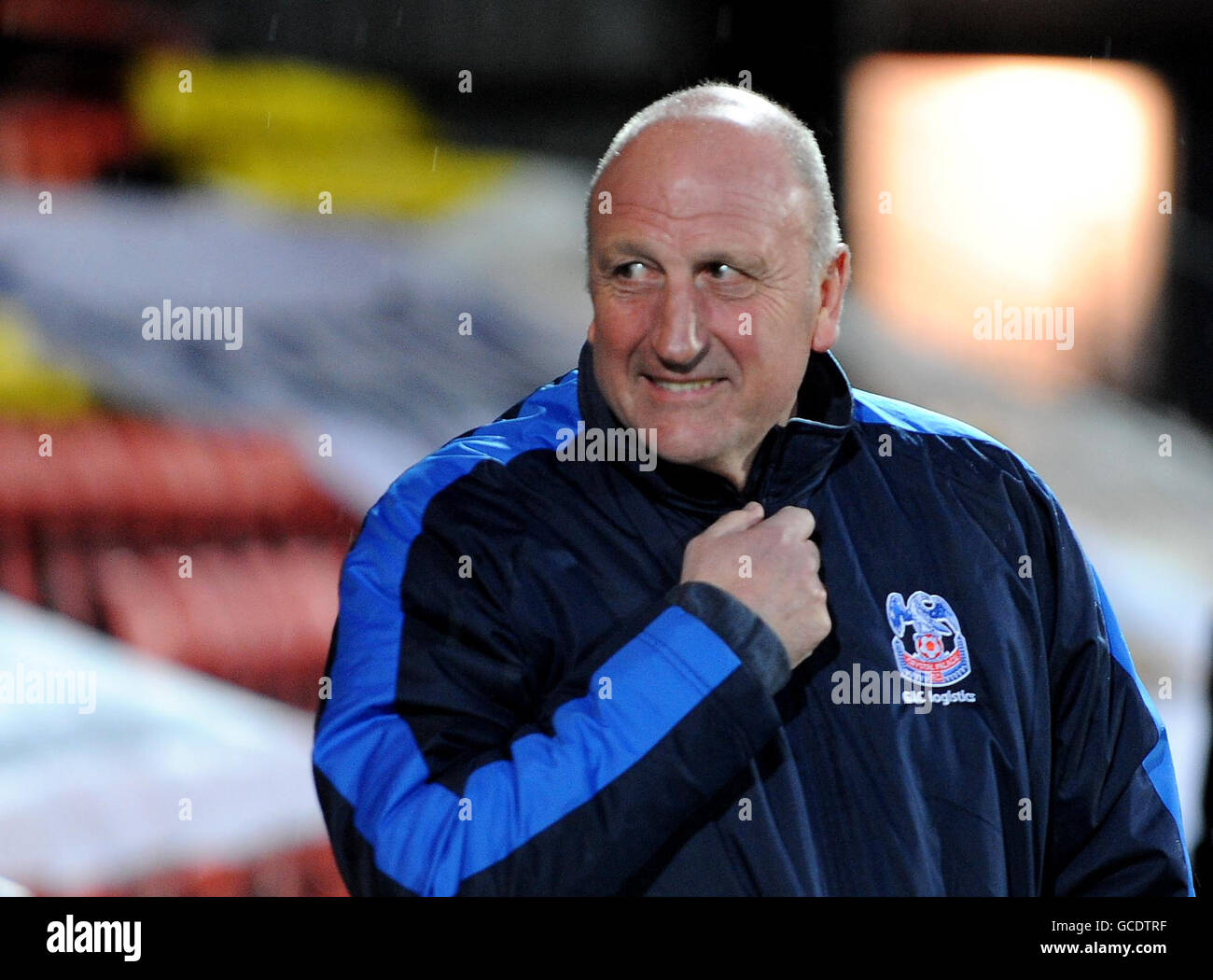 Crystal Palace manager Paul Hart smiles during the Coca-Cola ...