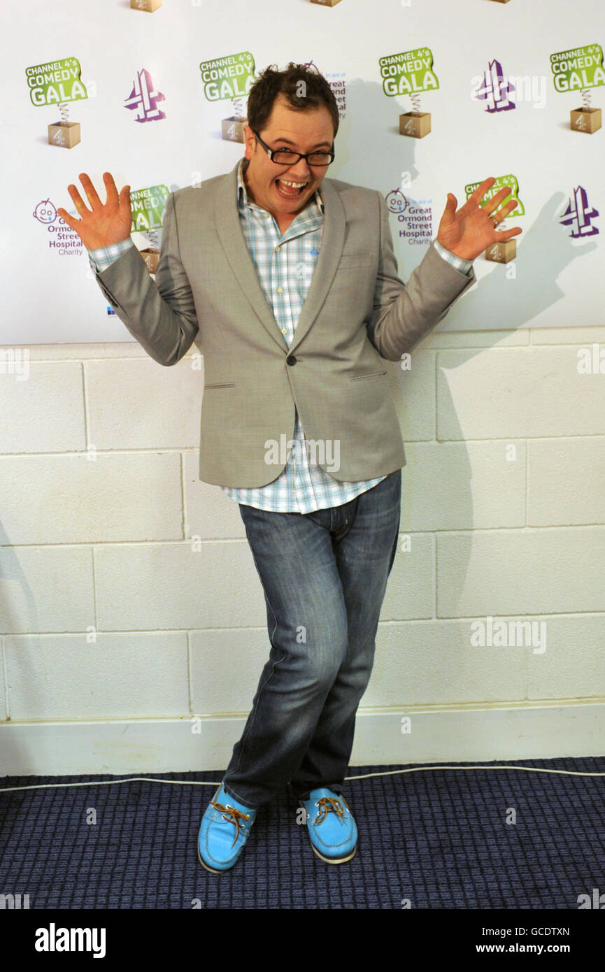 Channel 4 Comedy Gala - London Stock Photo - Alamy