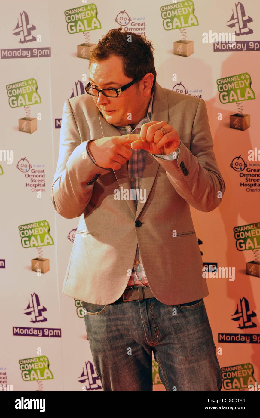 Channel 4 comedy gala london hi-res stock photography and images - Alamy