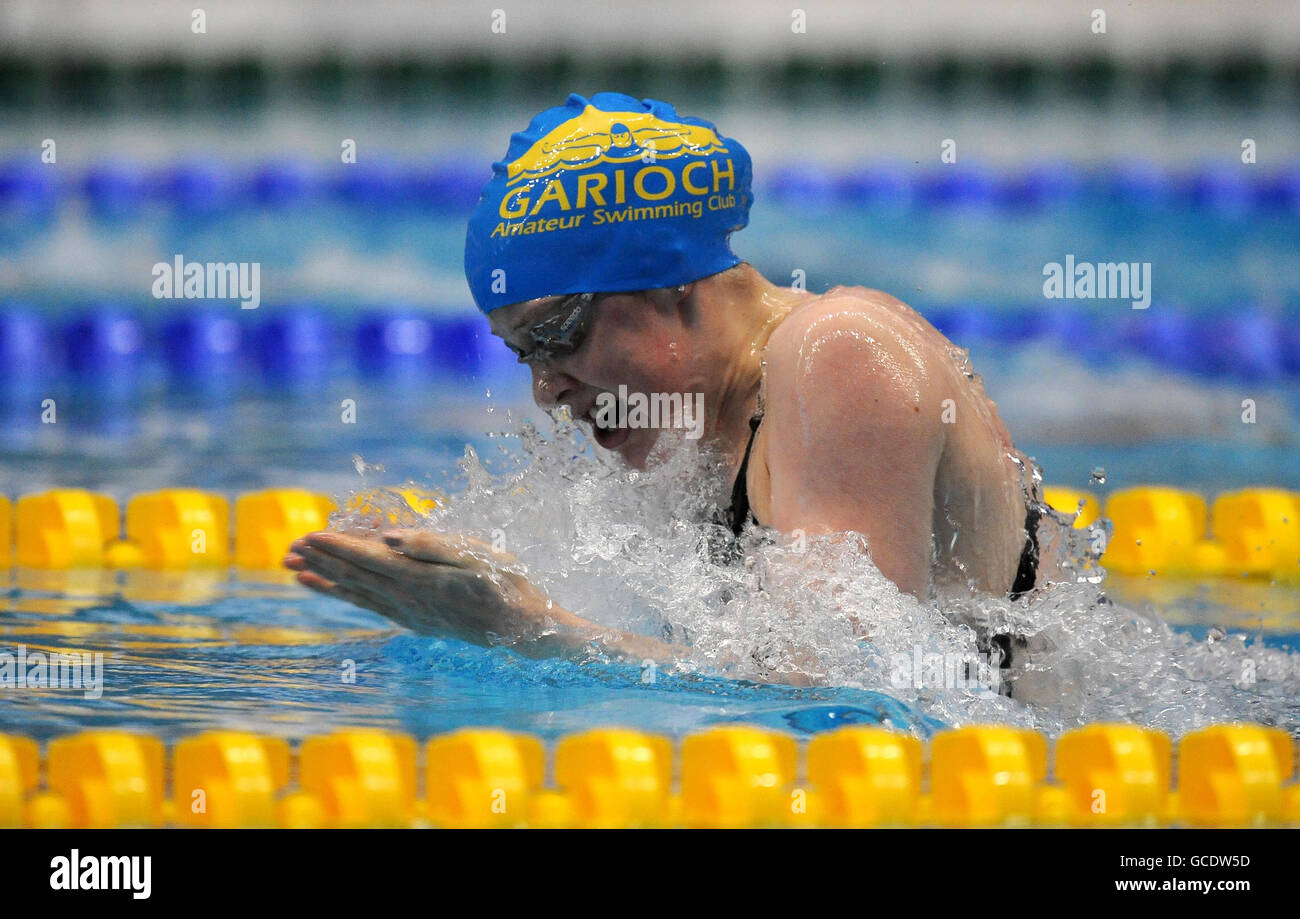 Garioch's Hannah Miley in action in her heat of the Womens 200m ...
