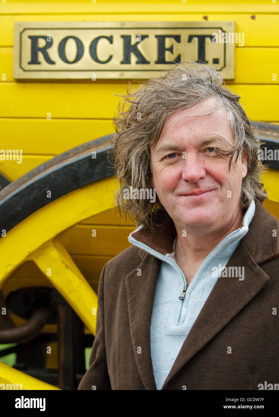 Television presenter James May at the launch of the Science Museum's ...