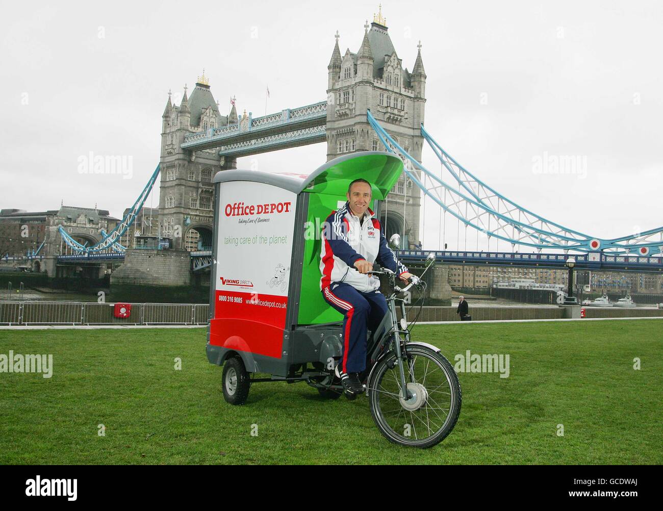 Olympic cyclist Jamie Staff launches Office Depot's new cargo cycles at ...