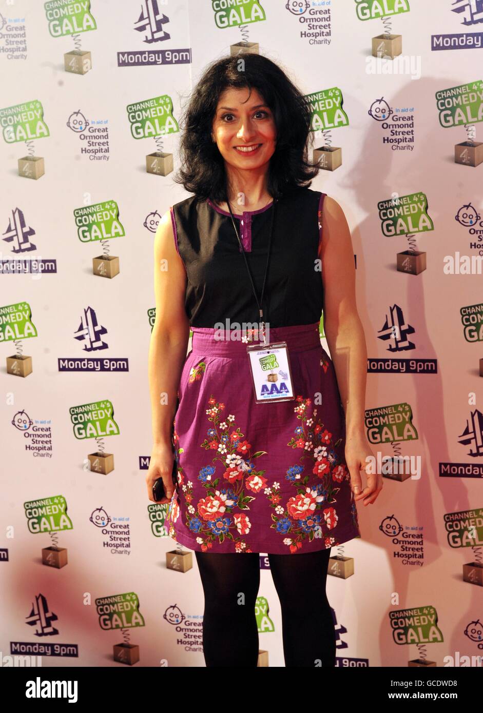 Shappi Khorsandi attends the Channel 4 Comedy Gala, in aid of Great ...