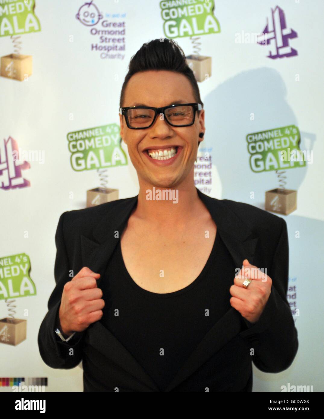 Channel 4 Comedy Gala - London Stock Photo - Alamy