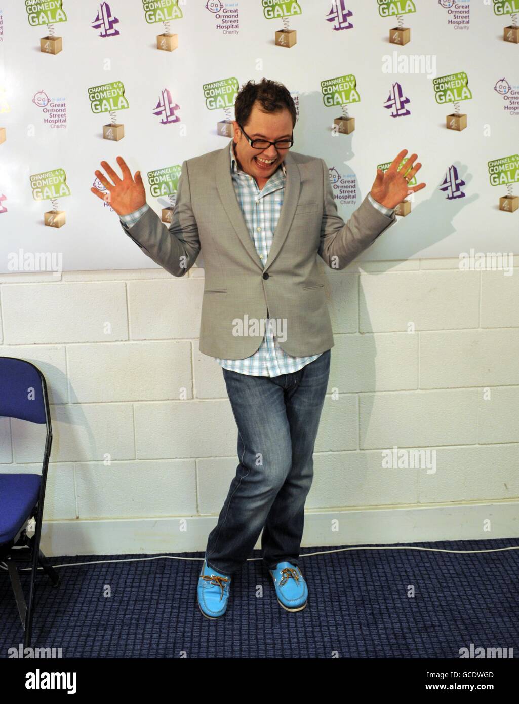 Channel 4 Comedy Gala - London Stock Photo - Alamy