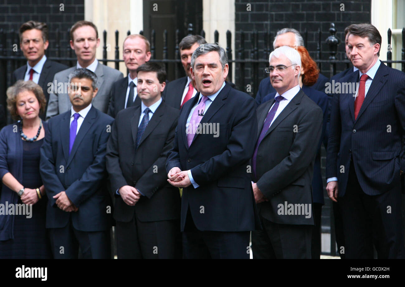 With The Labour Party Front Bench Looking On High Resolution Stock ...