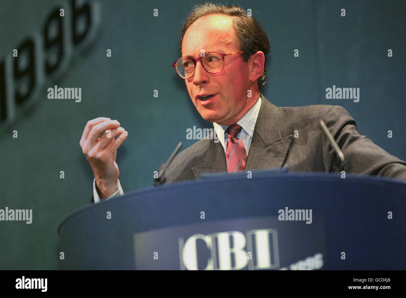 MALCOLM RIFKIND-CBI CONFERENCE Stock Photo - Alamy