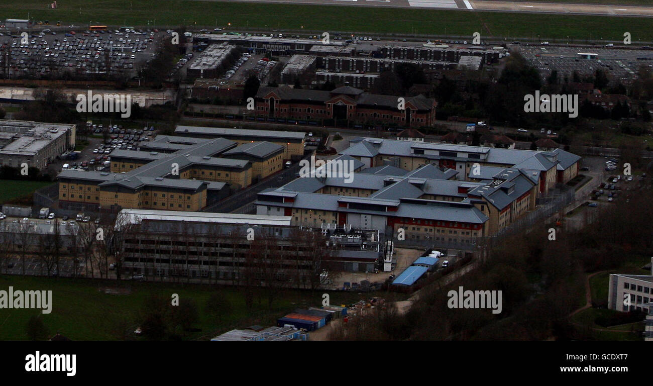 Heathrow terminal 5 aerial hi-res stock photography and images - Alamy