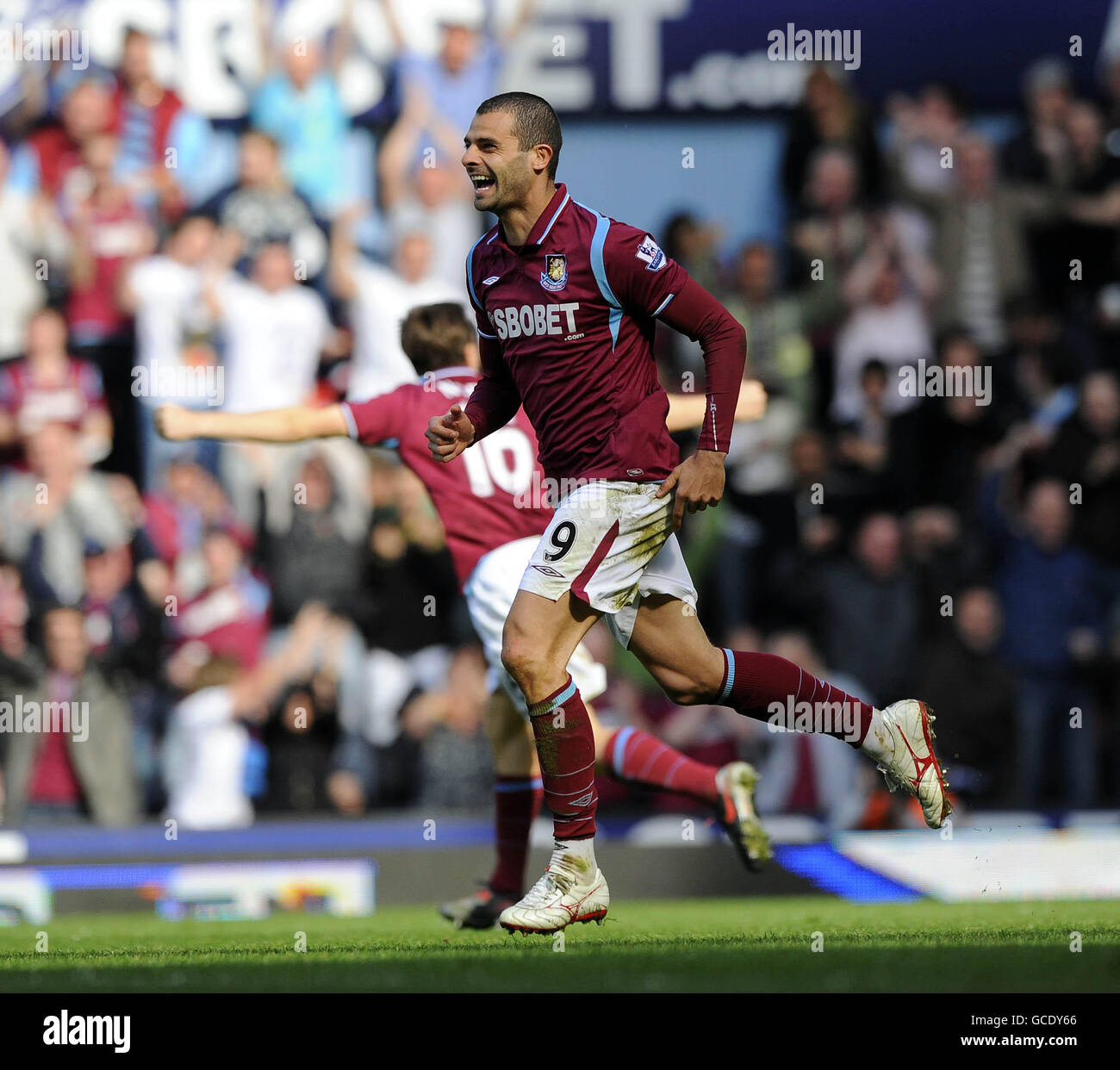 West ham uniteds ilan celebrates scoring opening goal hi-res stock ...