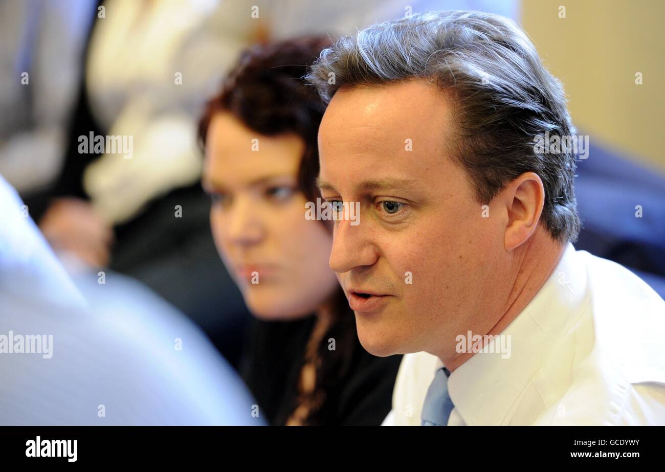 2010 General Election campaign Apr 9th Stock Photo - Alamy