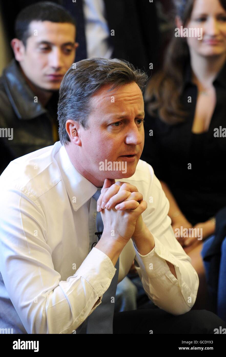 2010 General Election campaign Apr 9th Stock Photo - Alamy